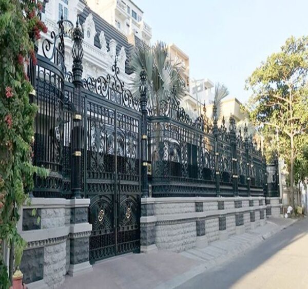 30 Mẫu Tường Rào Cổng Ngõ Đẹp, Hiện Đại, Tân Cổ Điển
